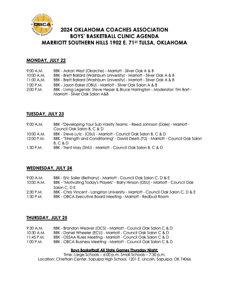 OBCA | Oklahoma Basketball Coaches Association